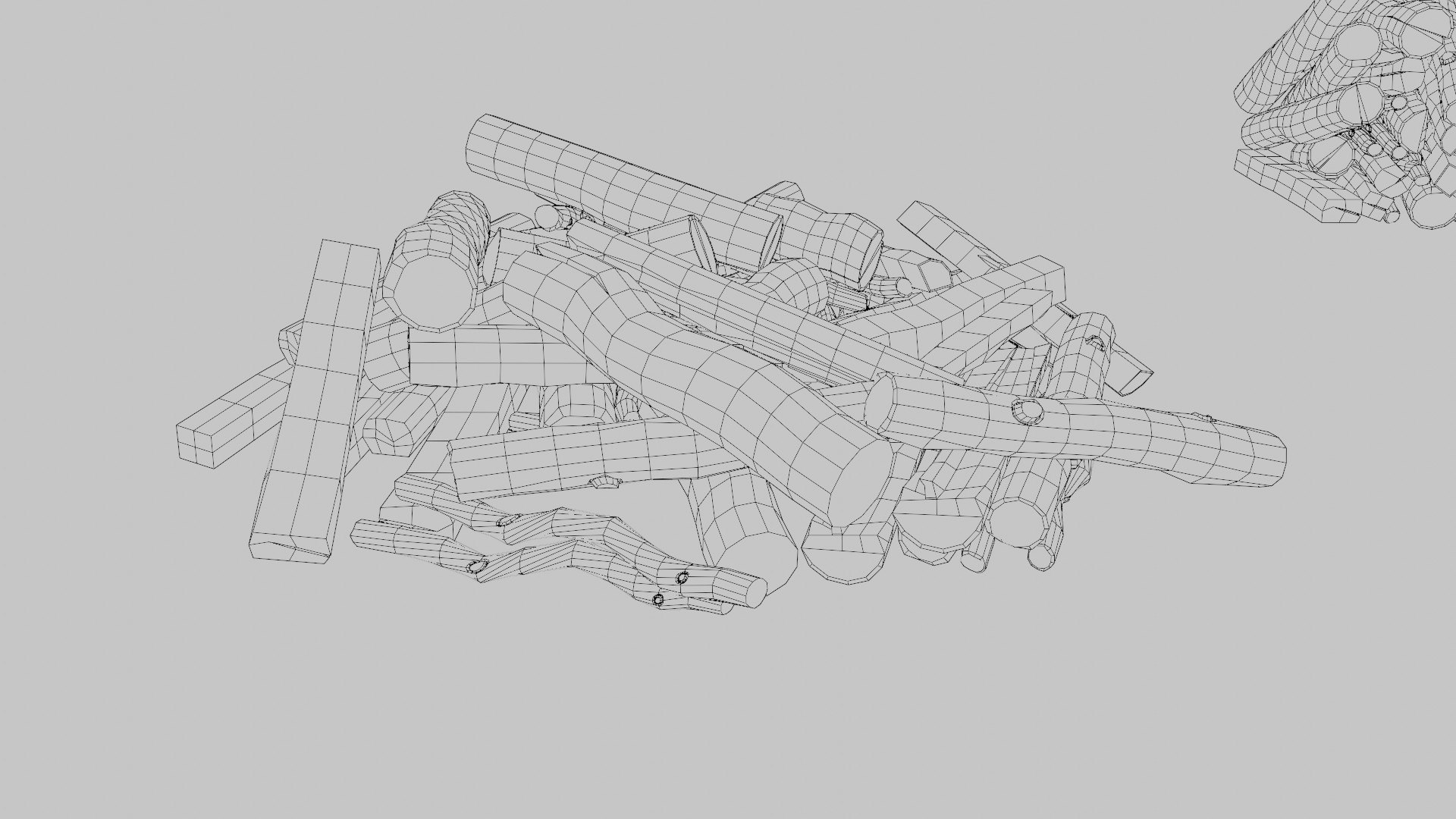 Firewood chunks with 4k pbr textures 3D model - TurboSquid 1901769