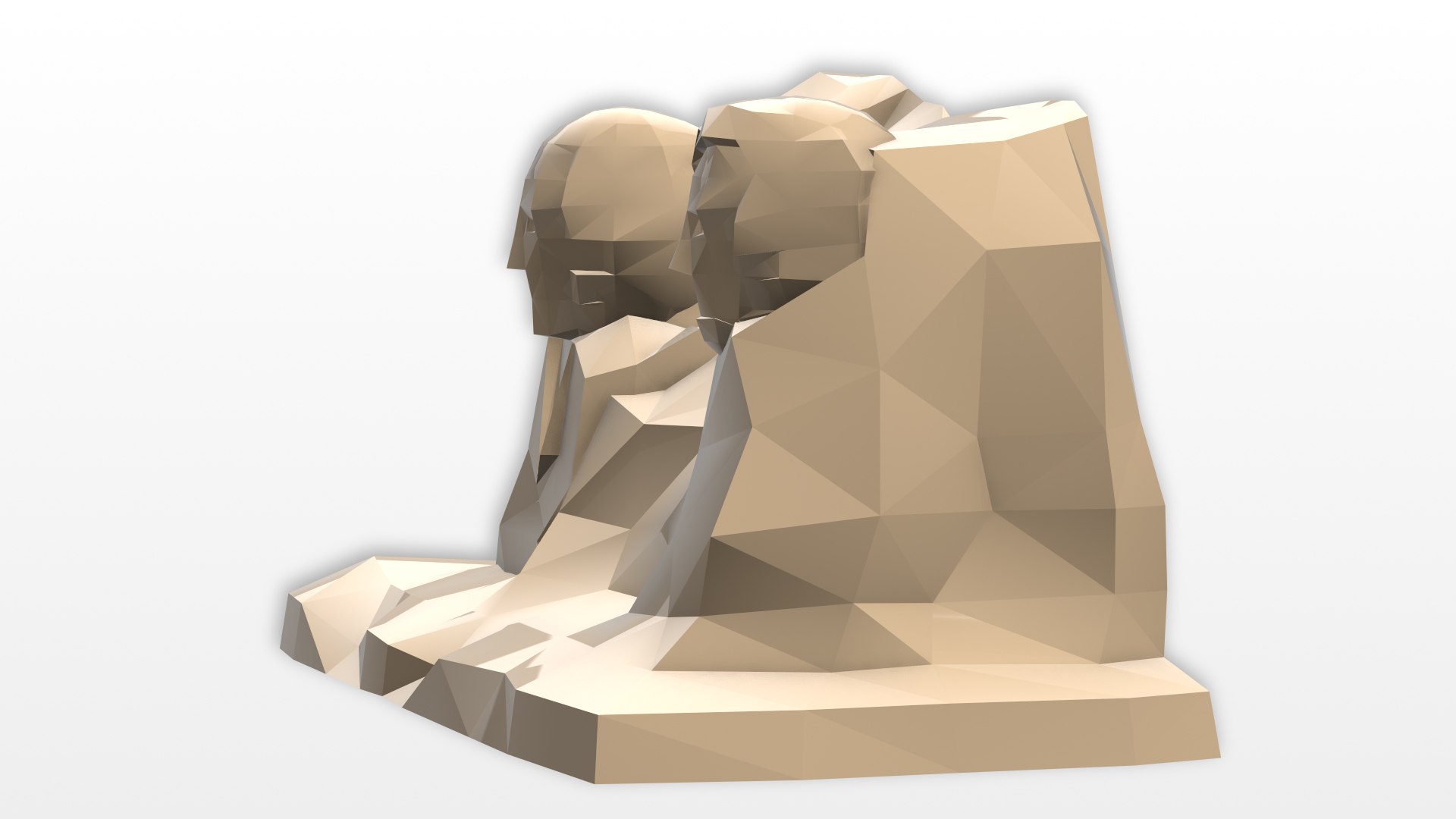 American Mount Rushmore 3D Model - TurboSquid 1473250