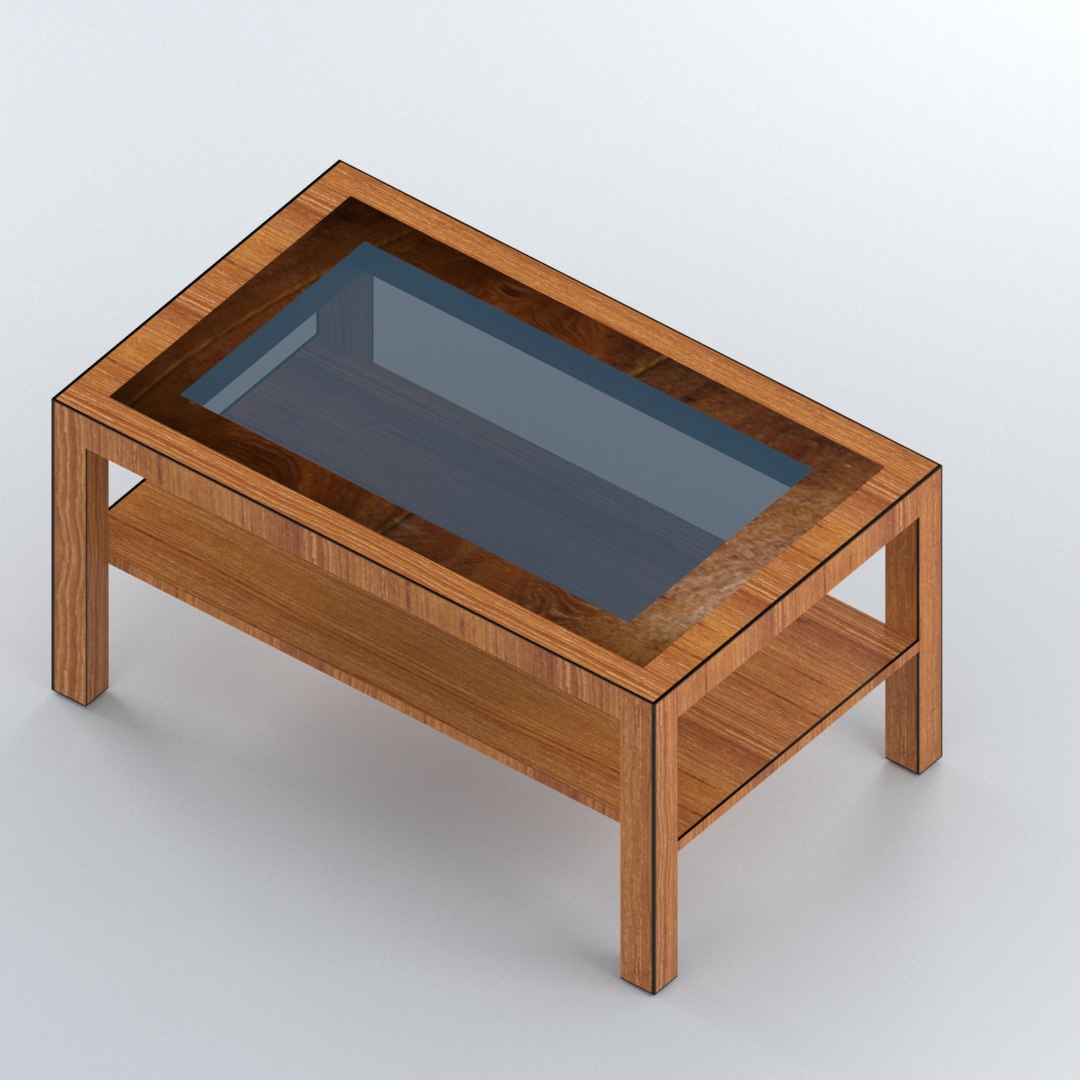 3d model of coffee table