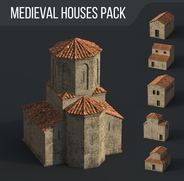 Medieval House 3D Models for Download | TurboSquid