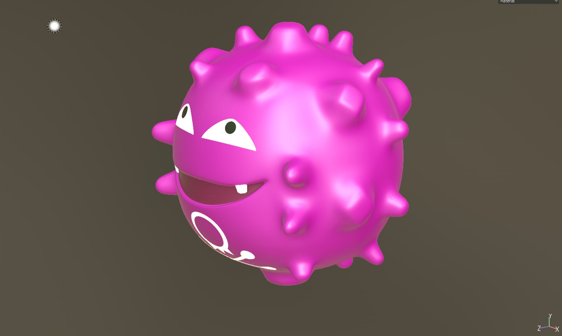 3D Koffing - TurboSquid 1375812