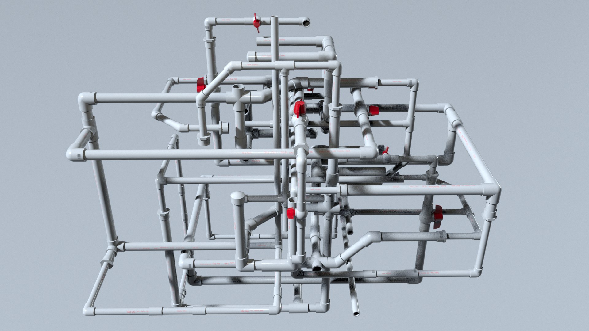 3D PVC Pipes And Fittings Collection - TurboSquid 2098511