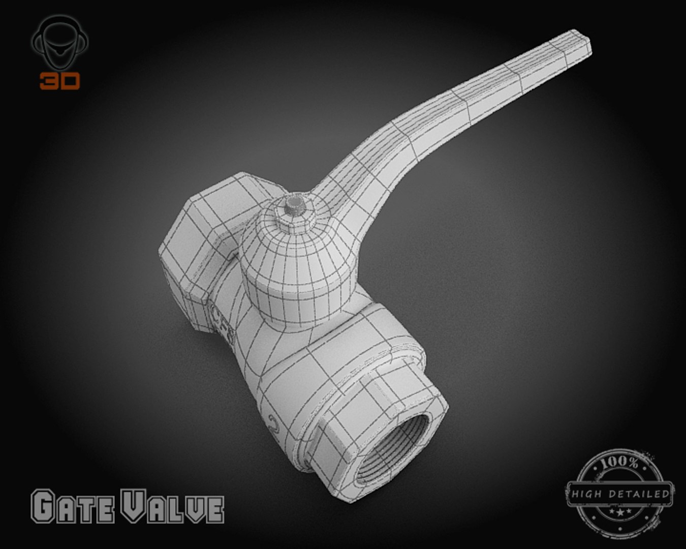 Gate Valve 3ds