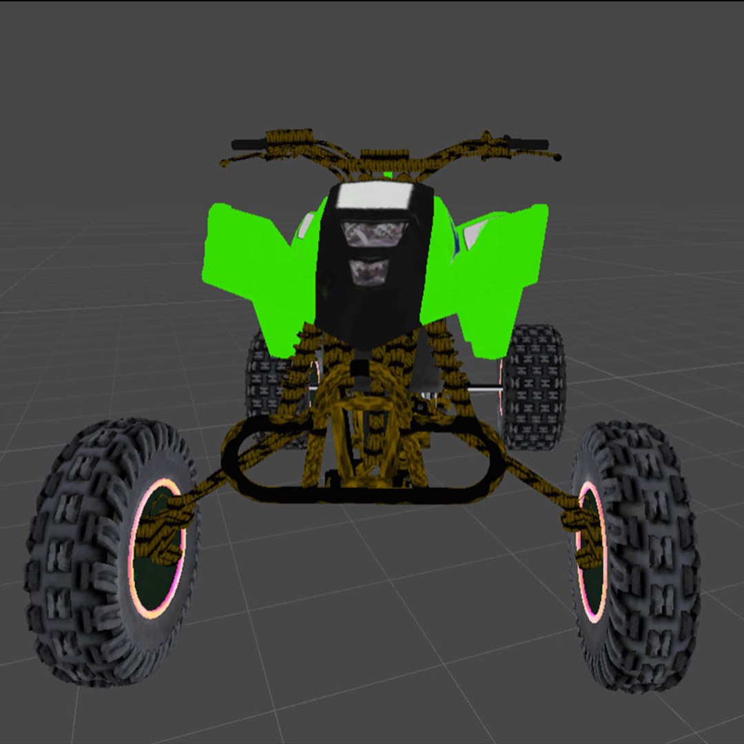 3D ATV Quad Bike 3D Model LowPoly Model - TurboSquid 2160747