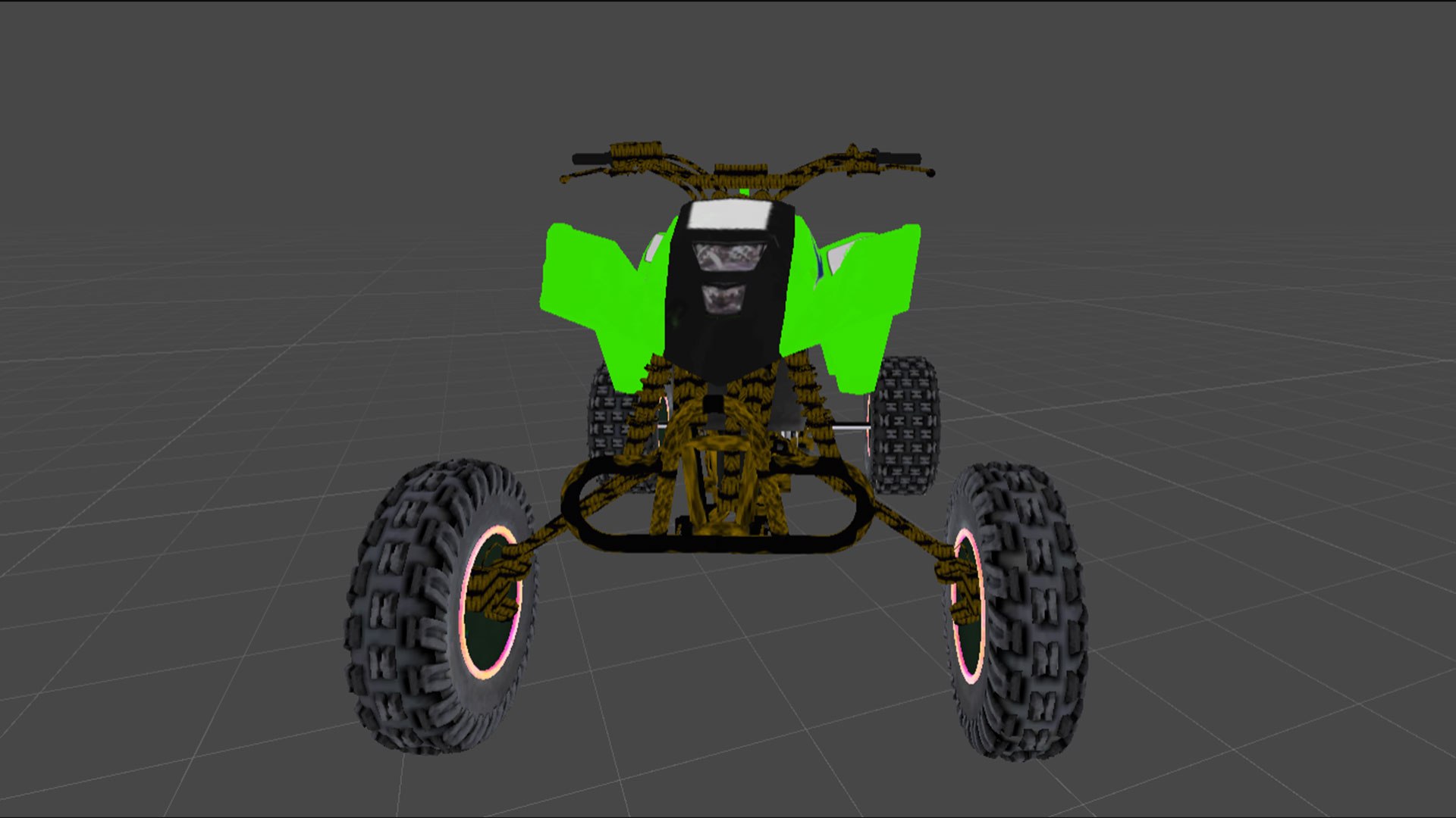 3D ATV Quad Bike 3D model LowPoly model - TurboSquid 2160747