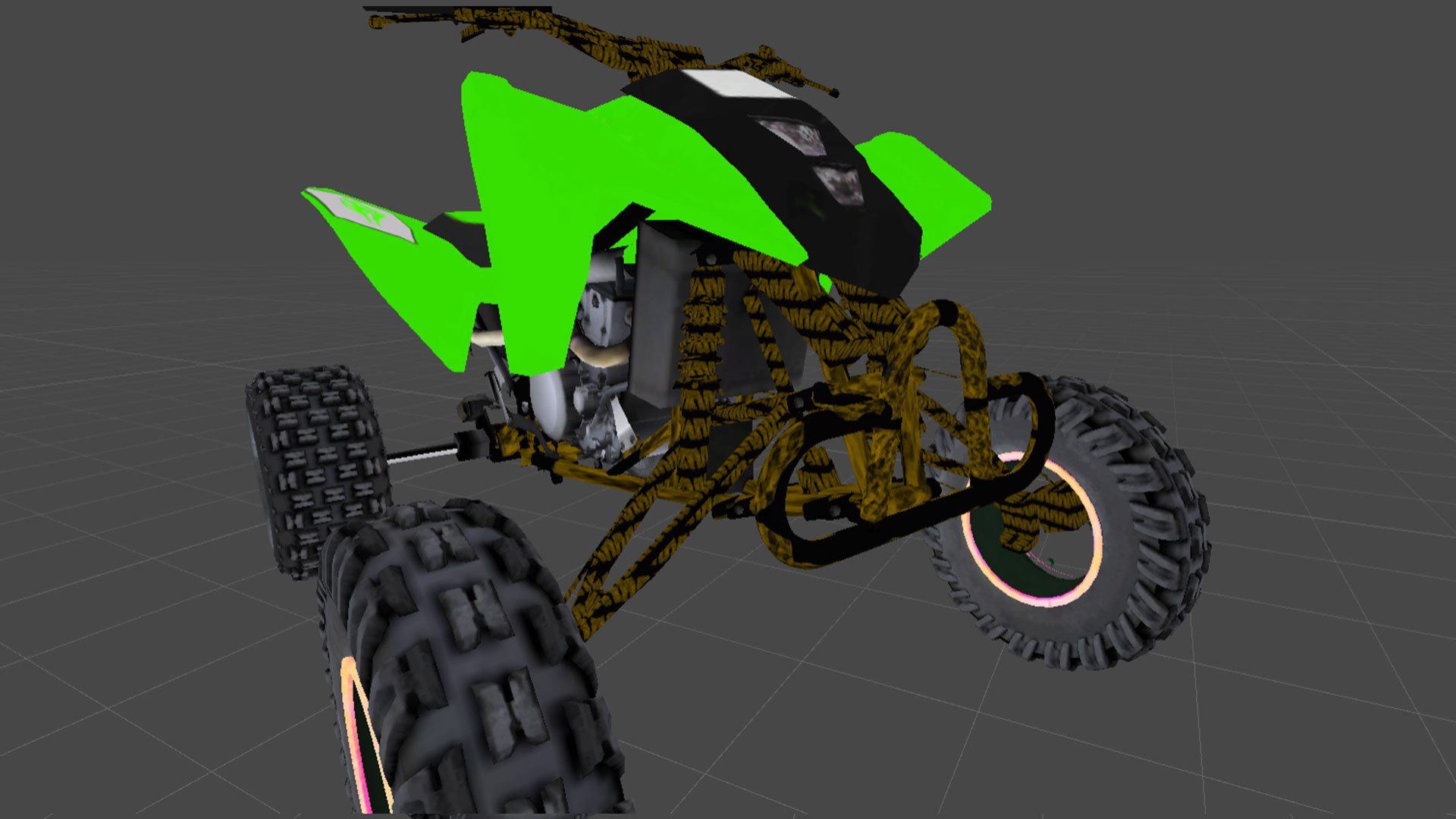 3D ATV Quad Bike 3D Model LowPoly Model - TurboSquid 2160747