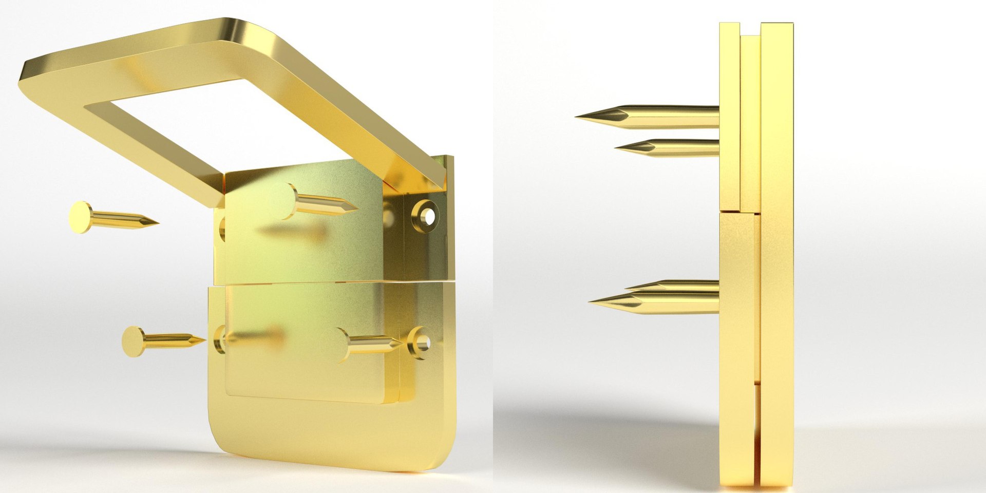 3D Latch Boxes - TurboSquid 1584446