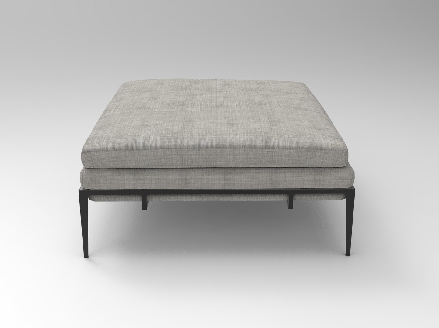 3D pouf bench - TurboSquid 1415802