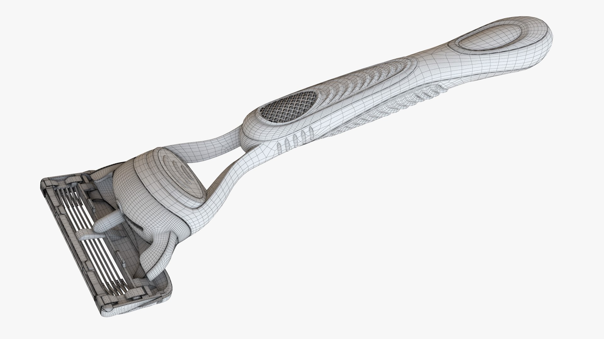 Shaving Razor Gillette Fusion 5 8K PBR Textures 3D model - TurboSquid ...
