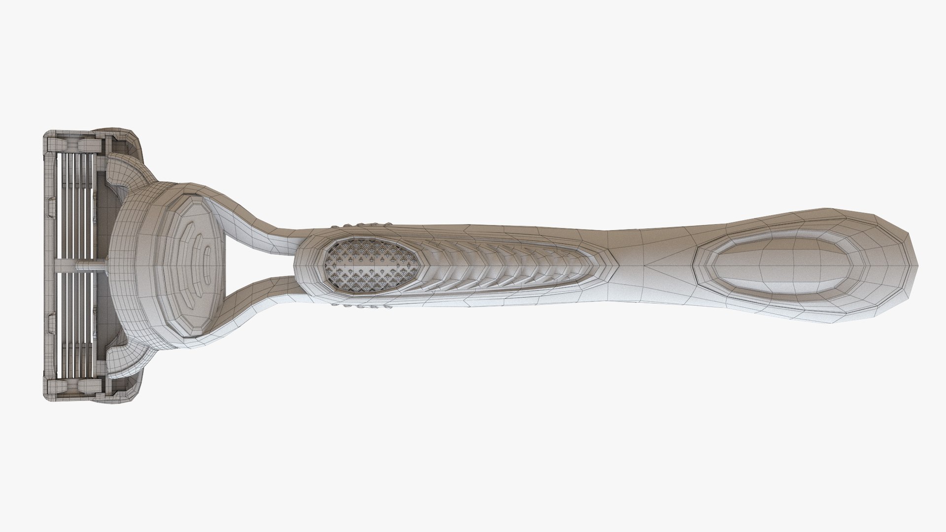 Shaving Razor Gillette Fusion 5 8K PBR Textures 3D model - TurboSquid ...