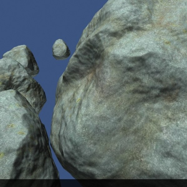 free obj model stones games racing