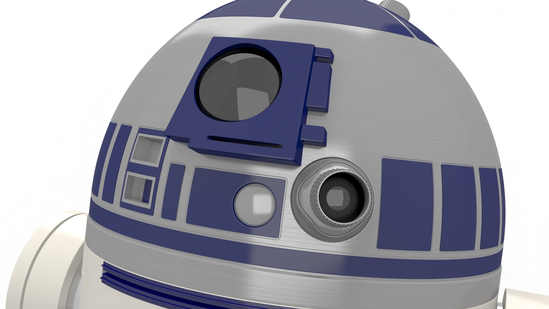 3D Model Robot Character R2-D2 Rigged - TurboSquid 2253840