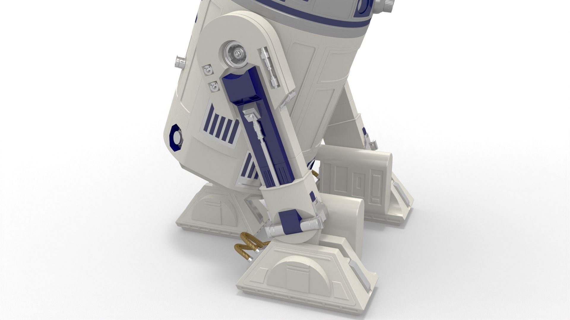 3D Model Robot Character R2-D2 Rigged - TurboSquid 2253840