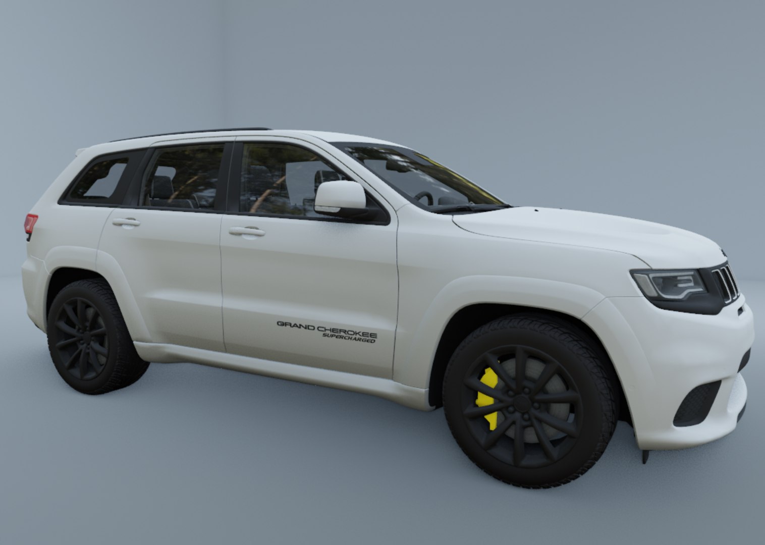 Jeep Grand Cherokee SRT Trackhawk 3D Model - TurboSquid 2299886