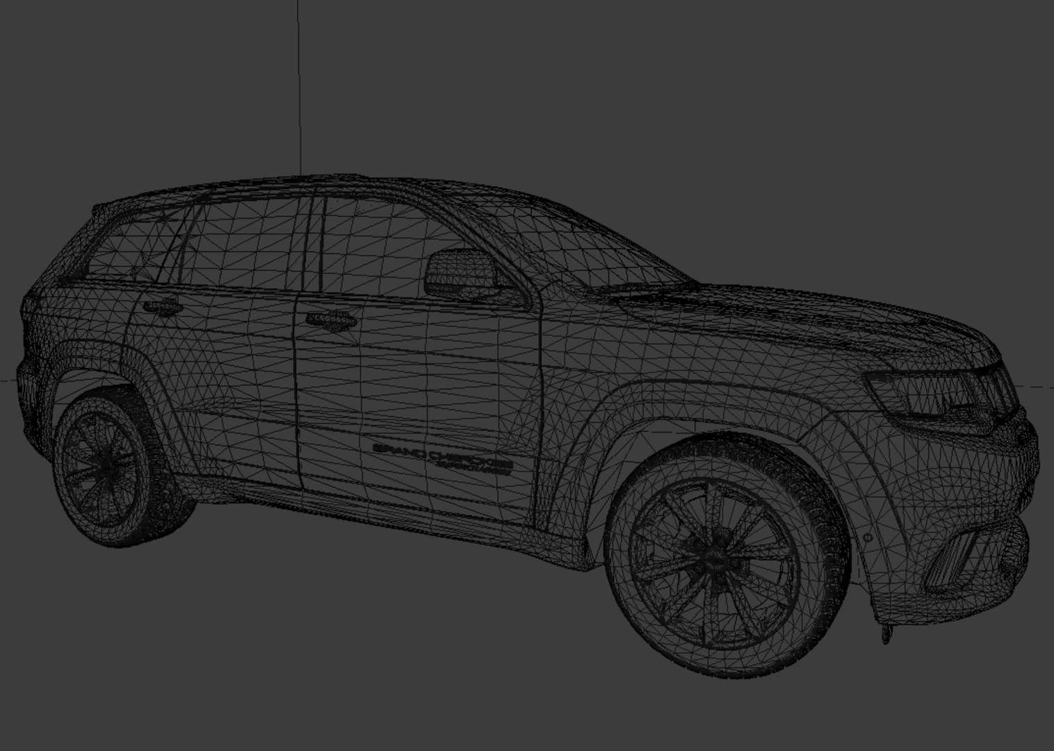 Jeep Grand Cherokee SRT Trackhawk 3D Model - TurboSquid 2299886