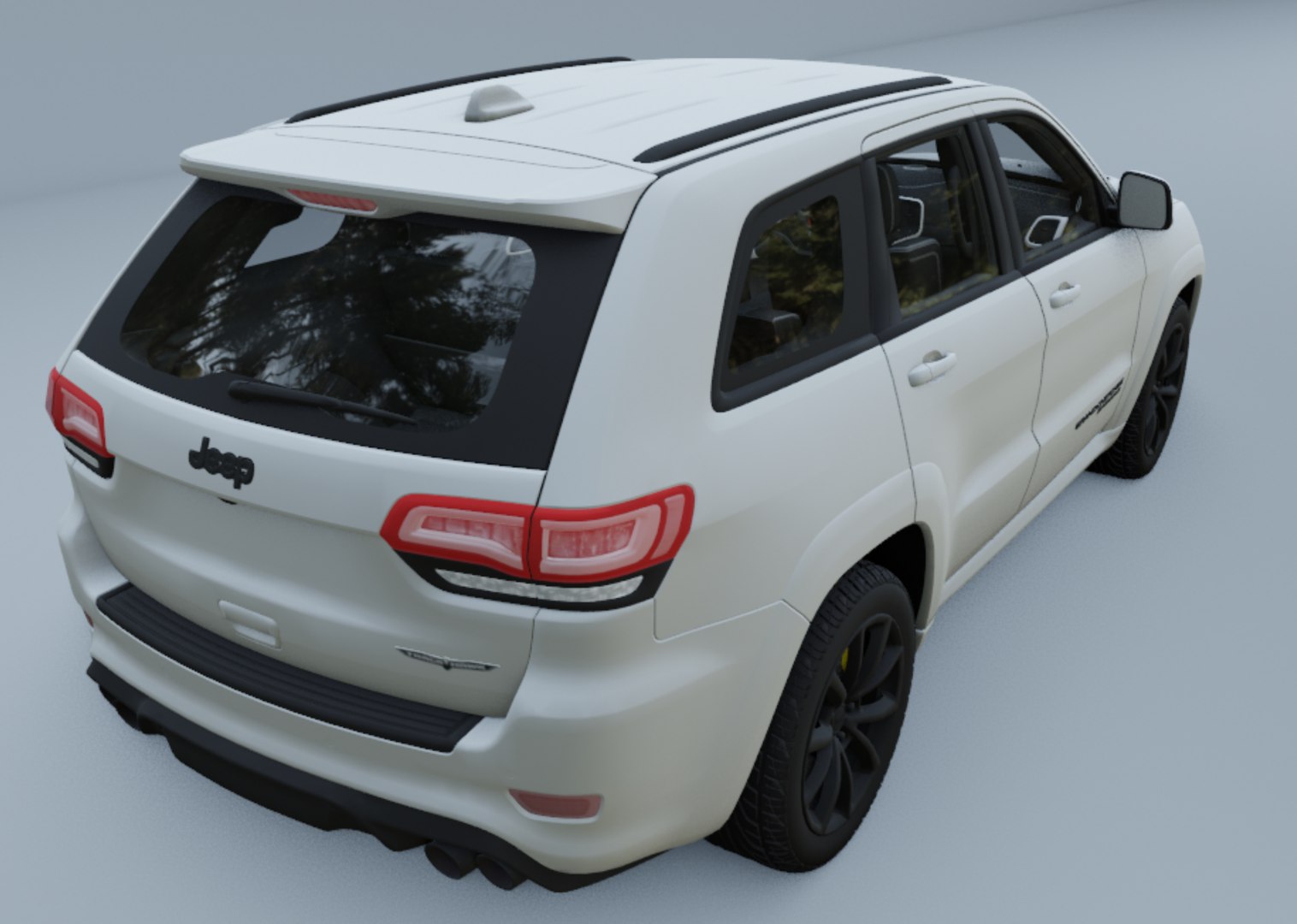 Jeep Grand Cherokee SRT Trackhawk 3D Model - TurboSquid 2299886
