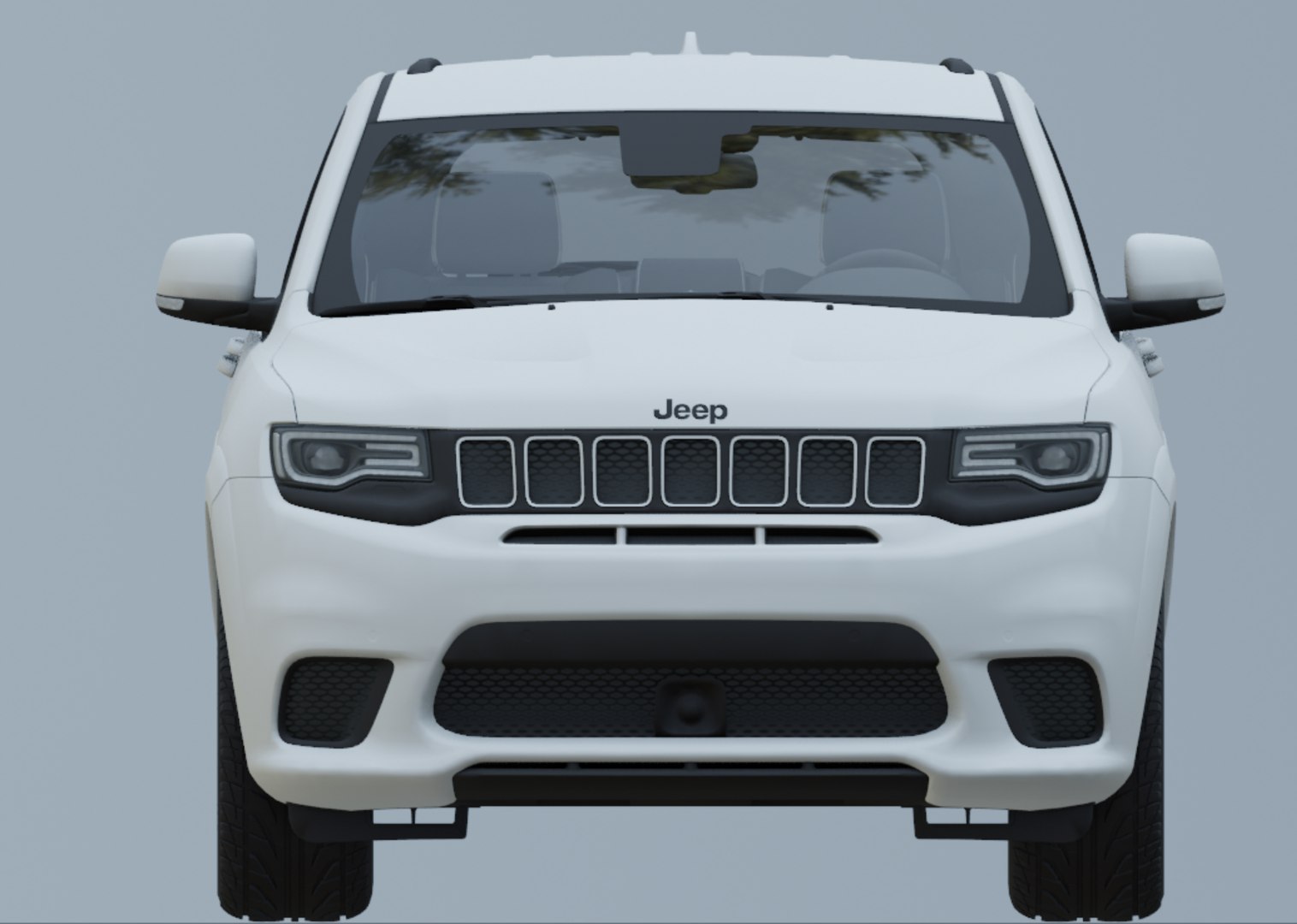Jeep Grand Cherokee SRT Trackhawk 3D Model - TurboSquid 2299886