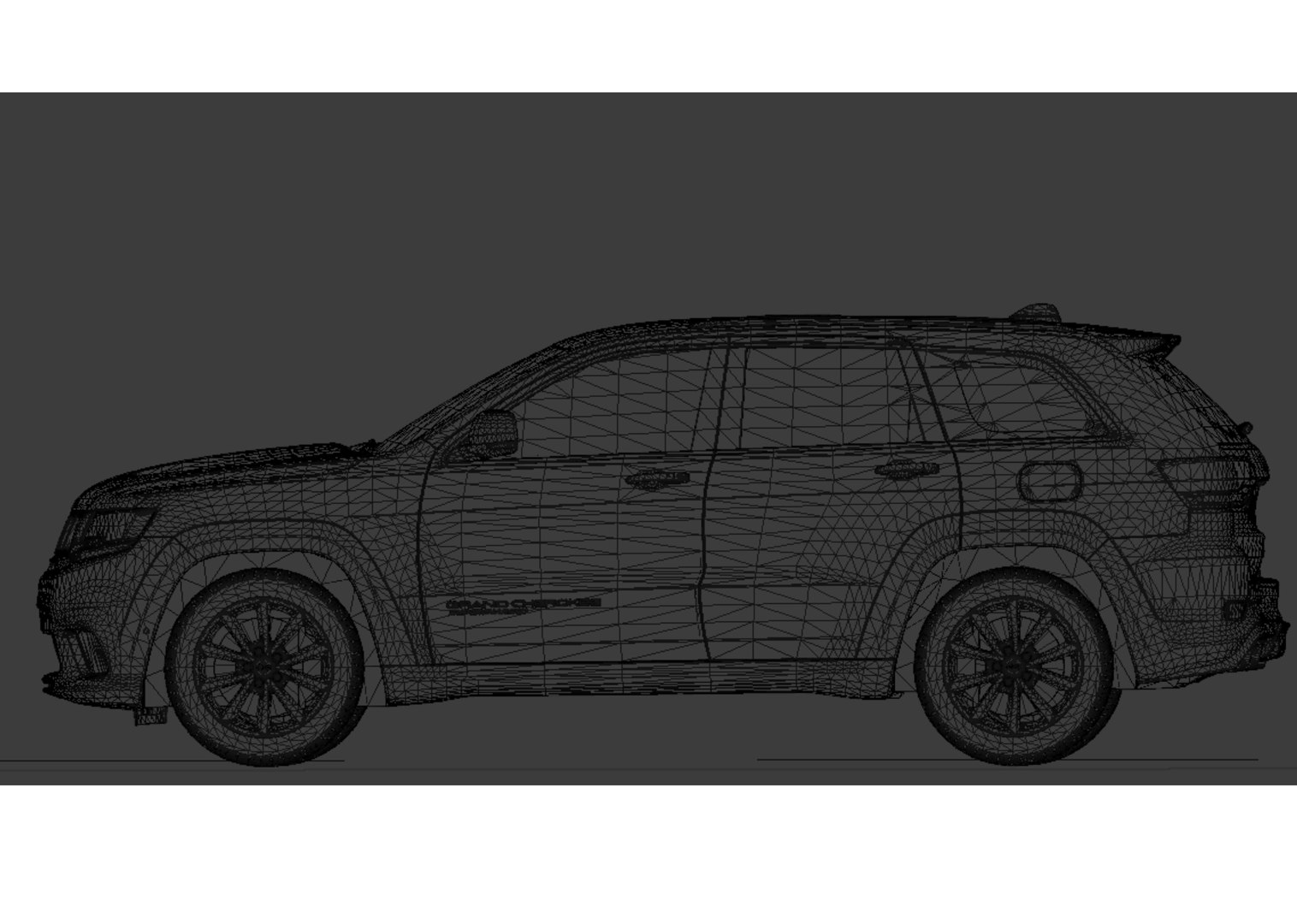 Jeep Grand Cherokee SRT Trackhawk 3D Model - TurboSquid 2299886