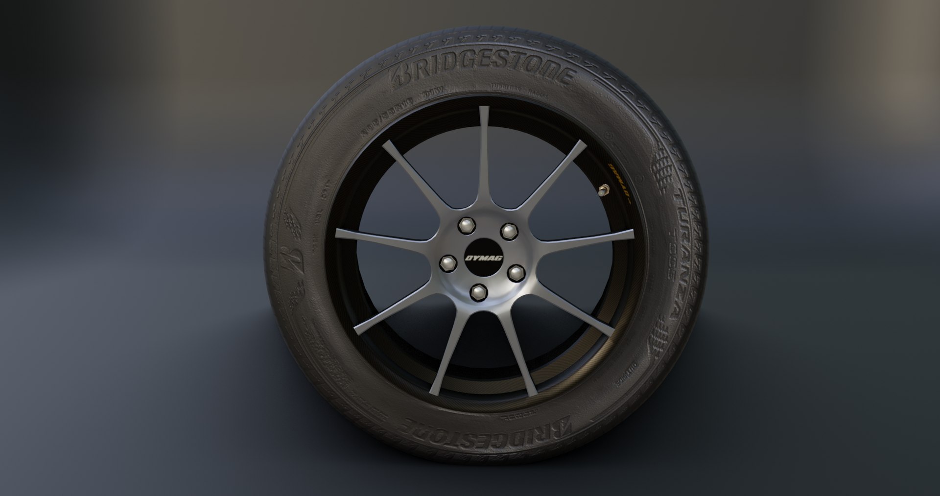 3D Dymag 9 Spoke model - TurboSquid 2173706