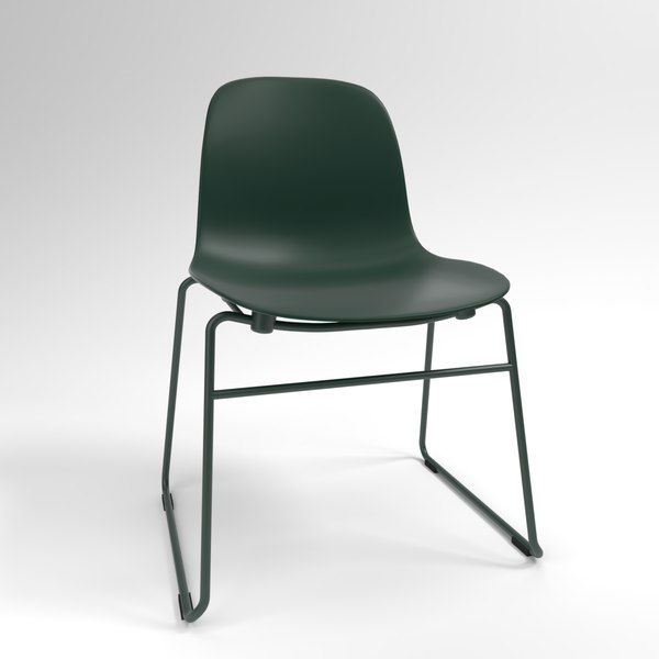 Interior normann form stacking chair model - TurboSquid 1249957