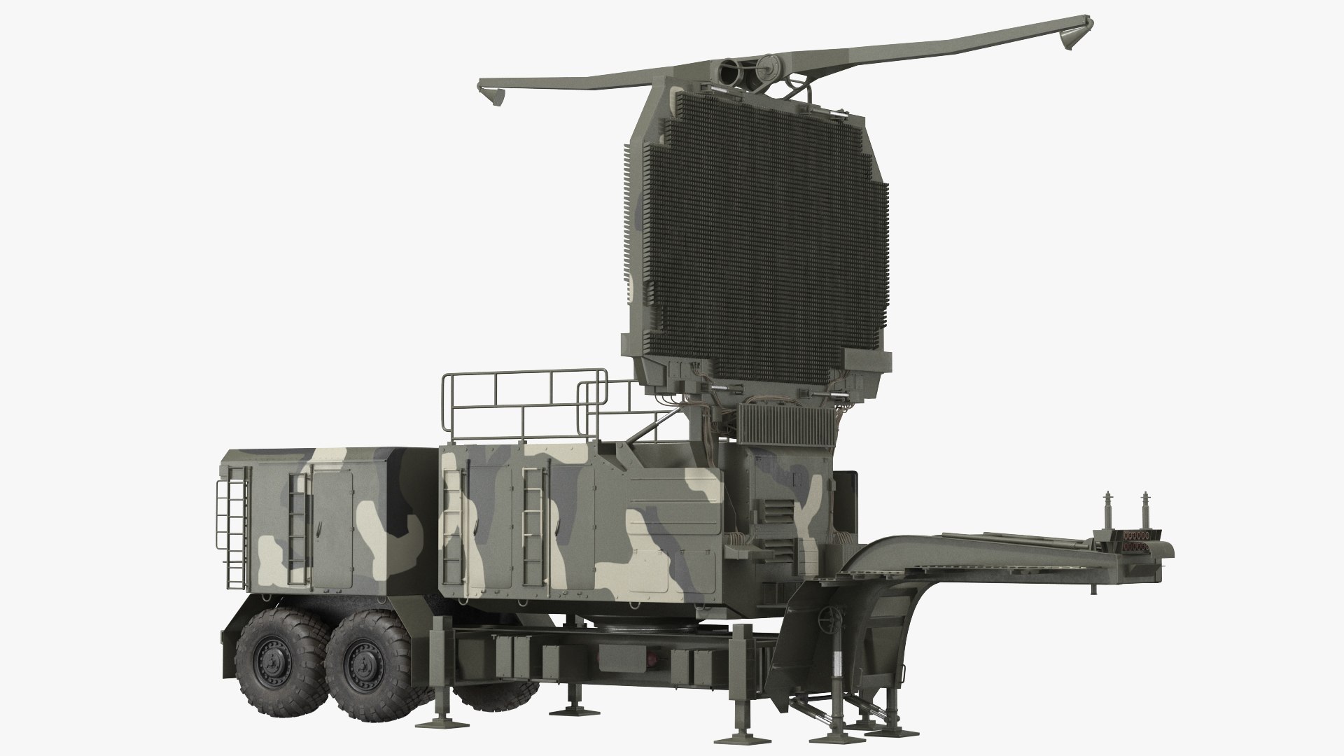 3D long range radar tombstone - TurboSquid 1648233