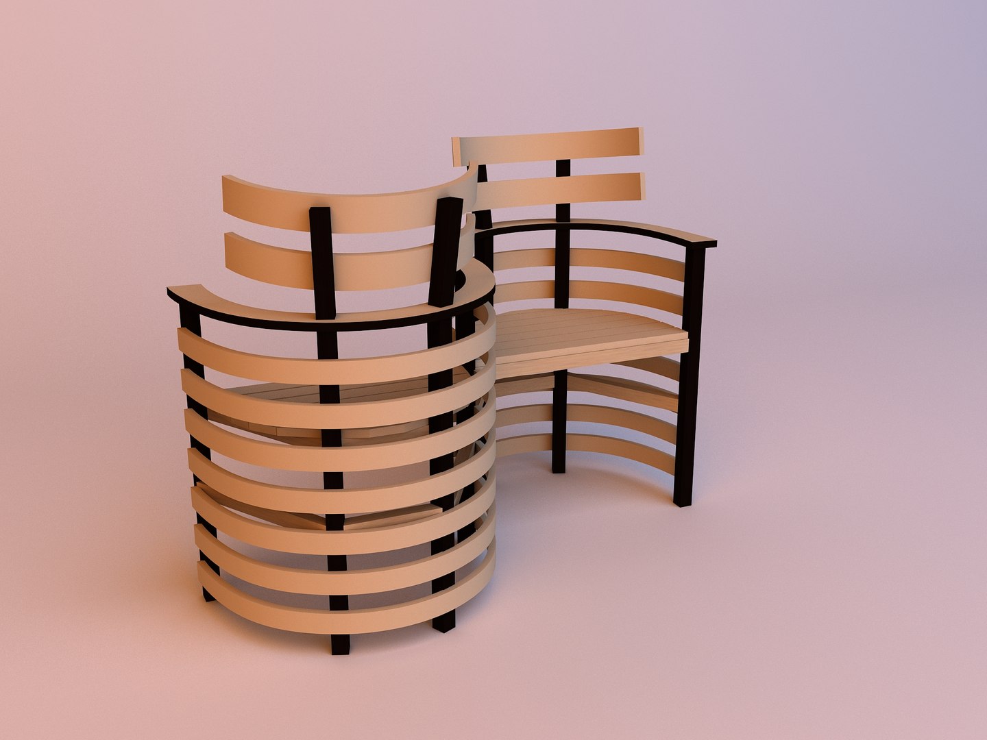 Garden Wood Chair 3D Model 3D Model - TurboSquid 1735310