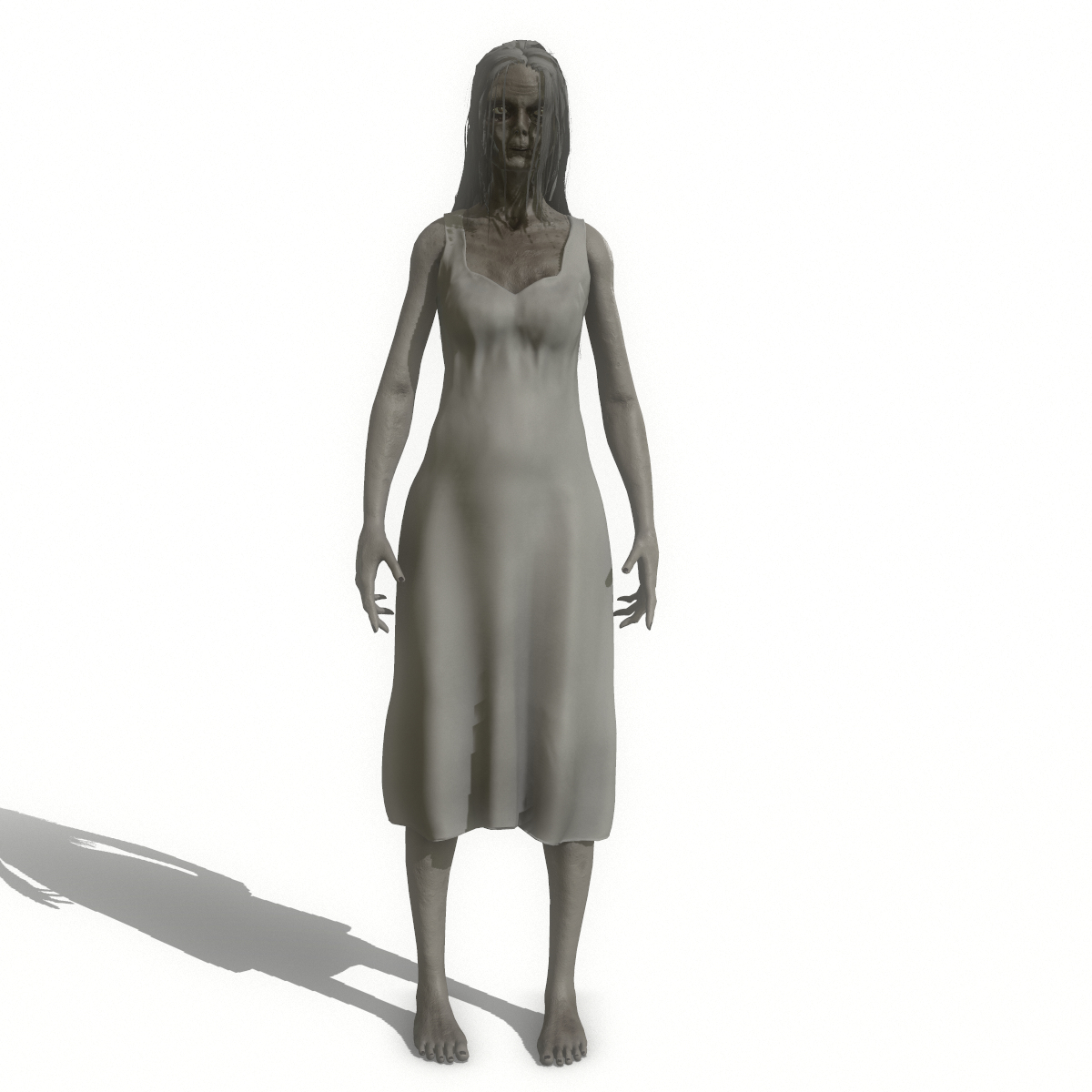 modelo 3d Ghost Woman - TurboSquid 1933881