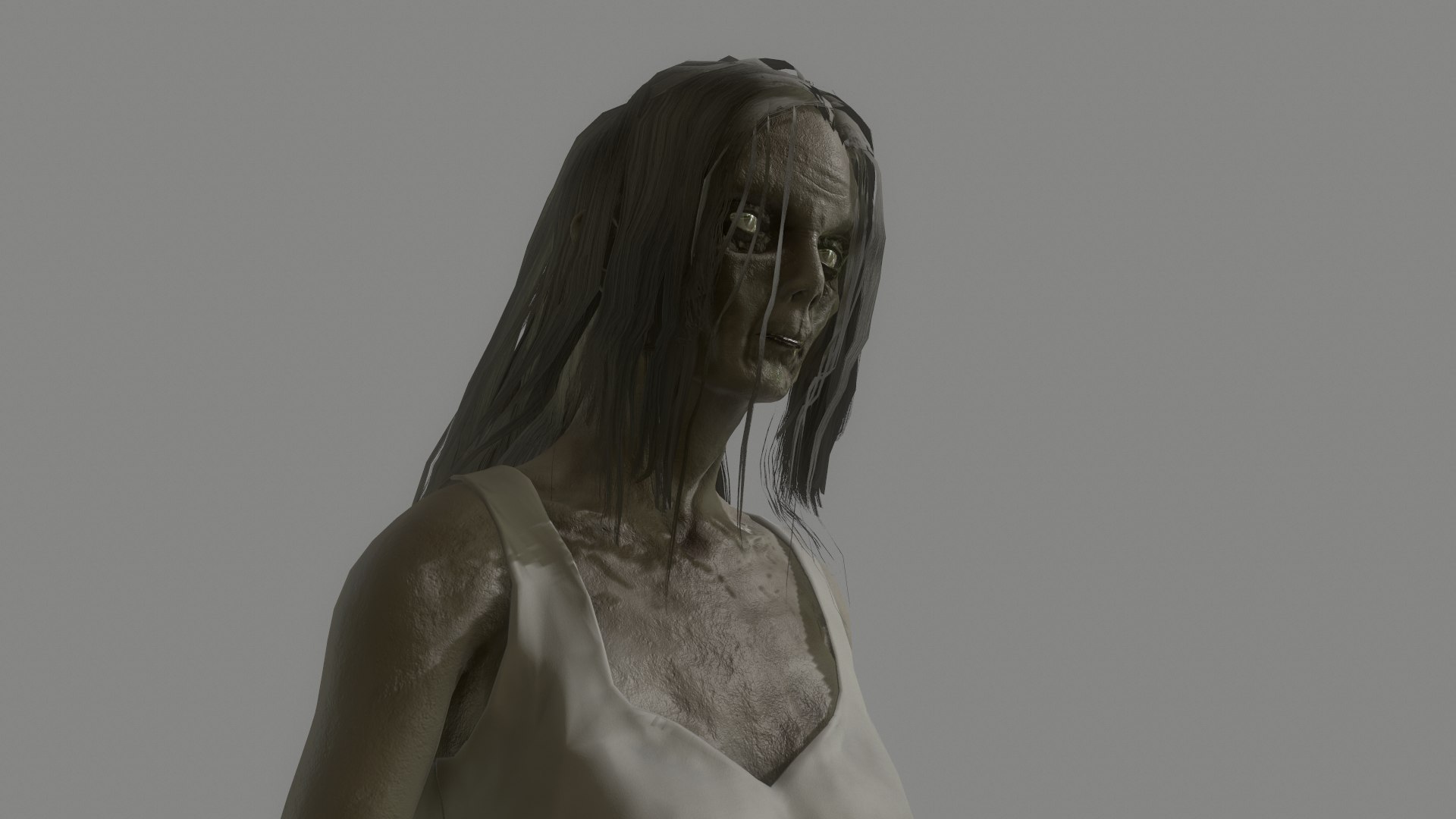 3D Ghost Woman - TurboSquid 1933881