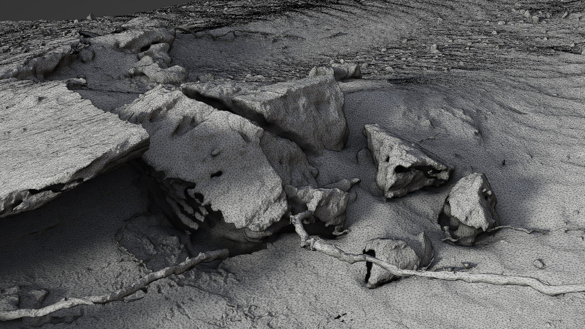 3D Sandcliff07 - TurboSquid 2068155