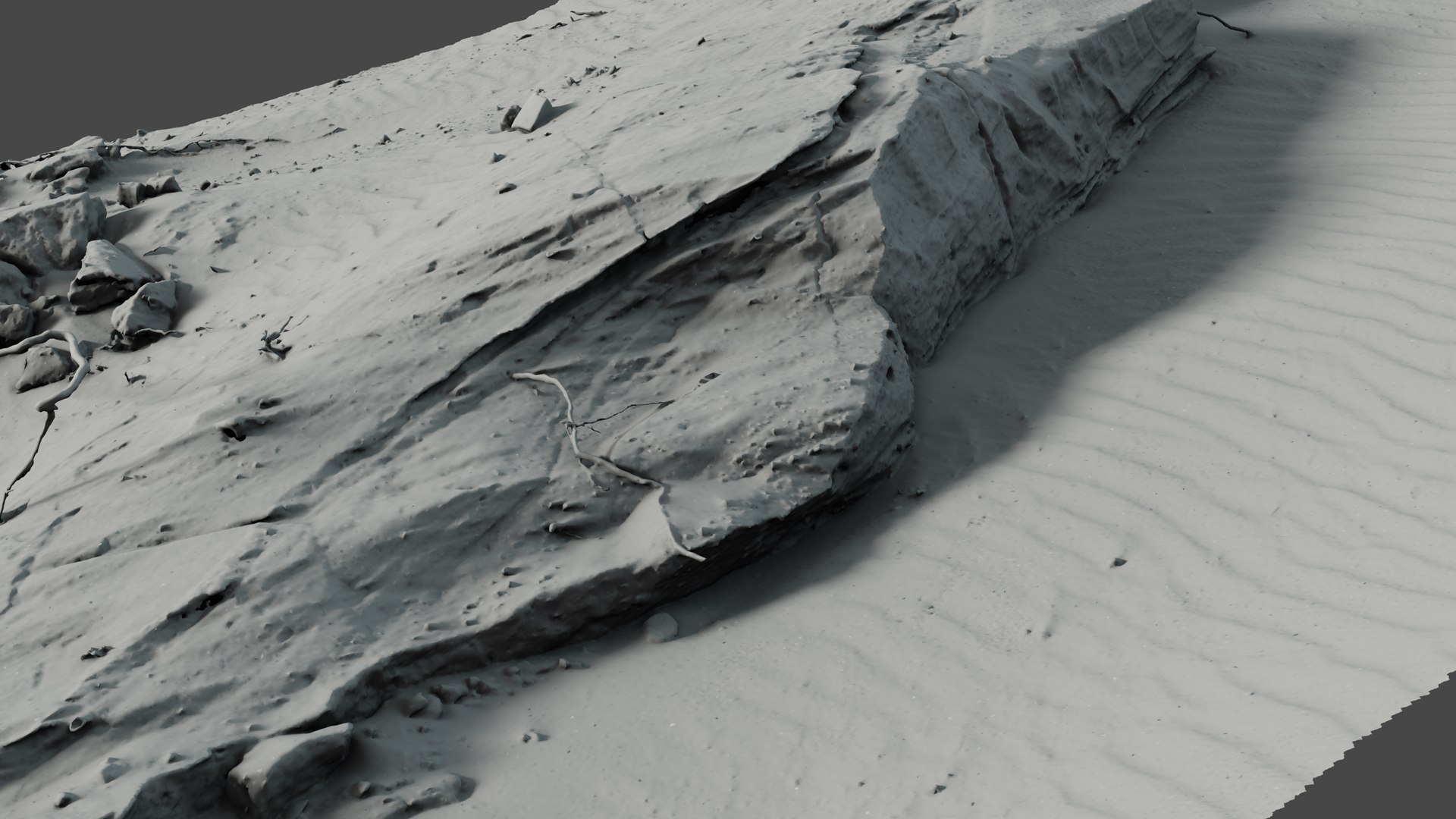 3D Sandcliff07 - TurboSquid 2068155