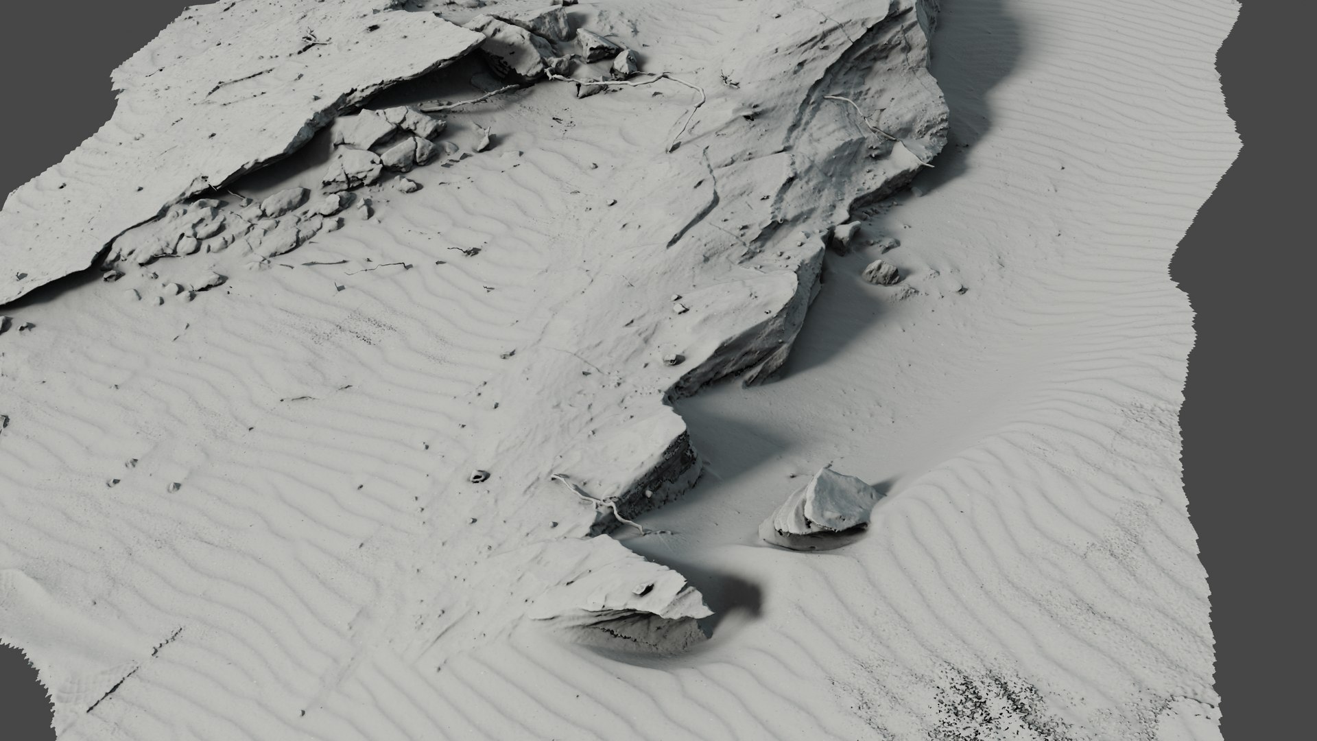 3D Sandcliff07 - TurboSquid 2068155