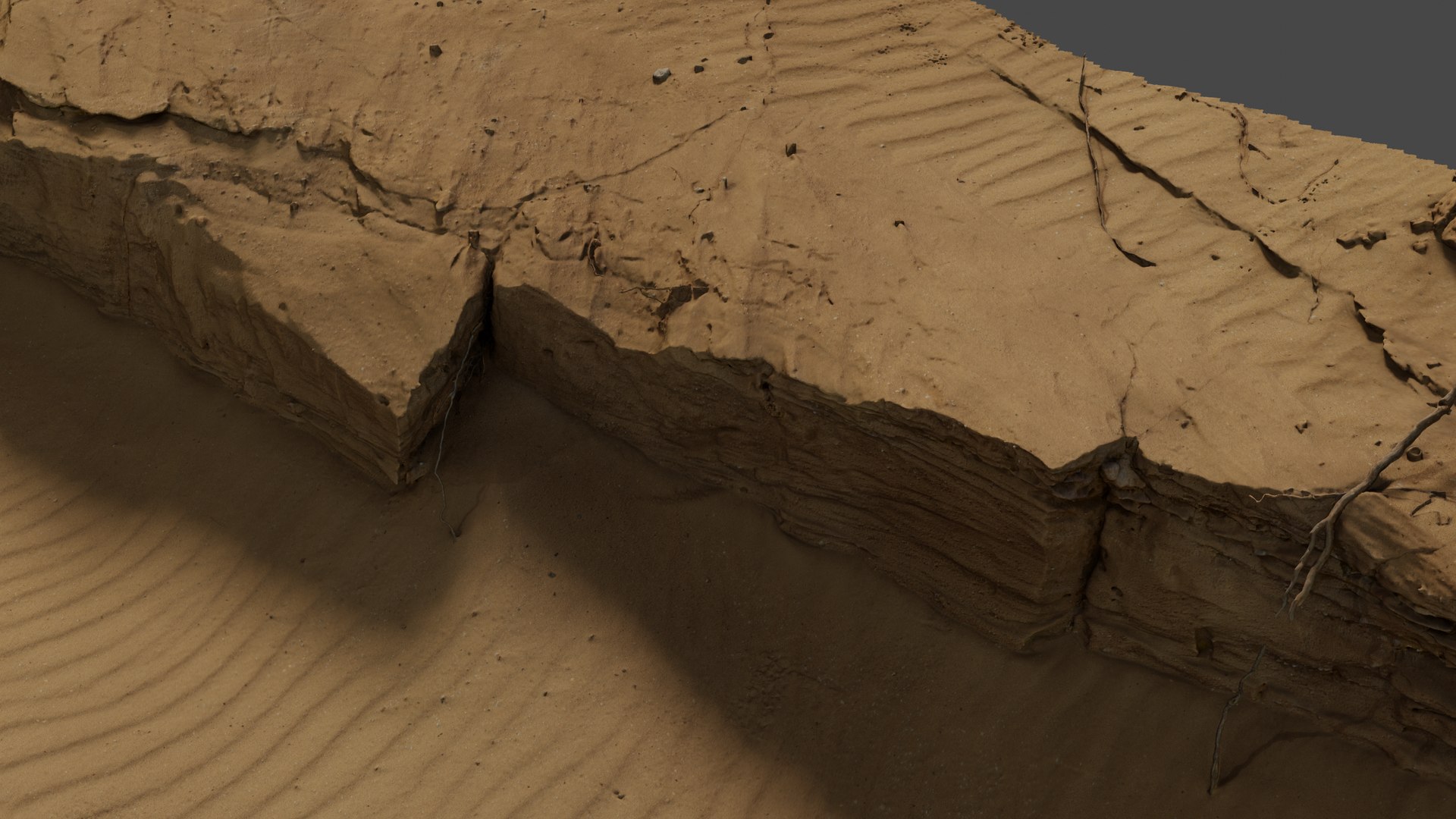 3D Sandcliff07 - TurboSquid 2068155