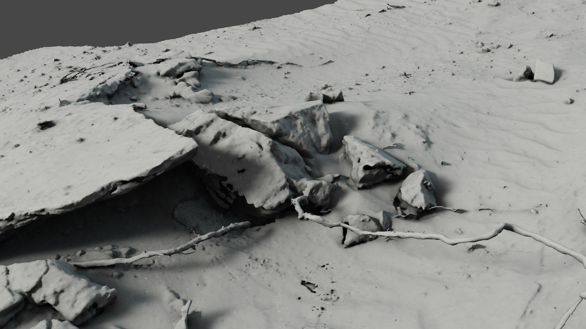 3D Sandcliff07 - TurboSquid 2068155