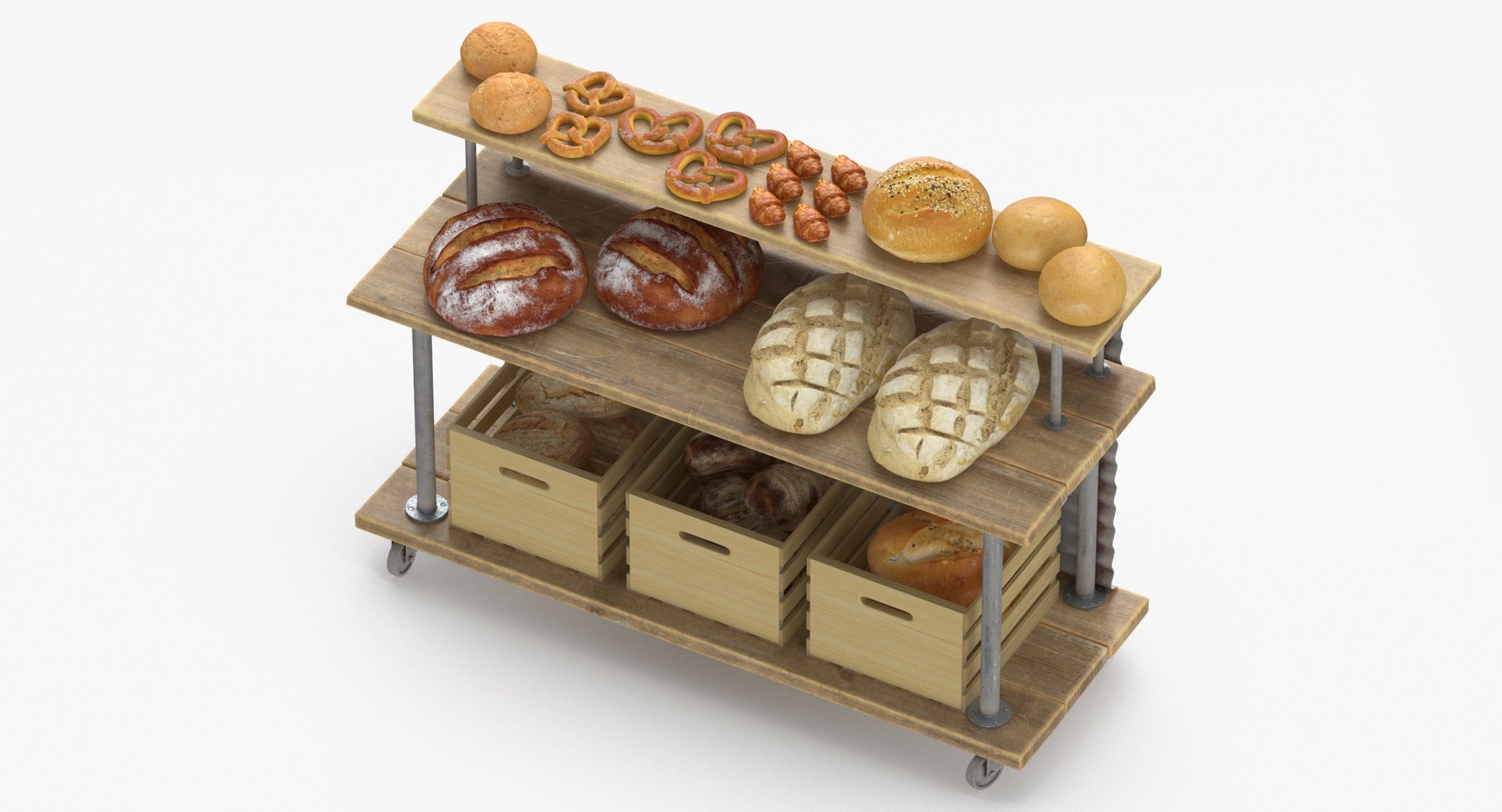 3D Bakery Stand 02(1) - TurboSquid 1853407