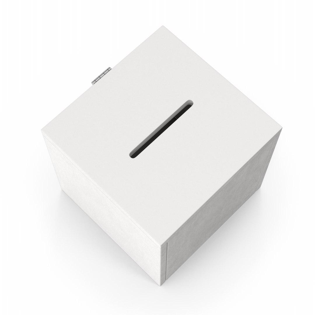 Ballot Box 3D model - TurboSquid 2175929