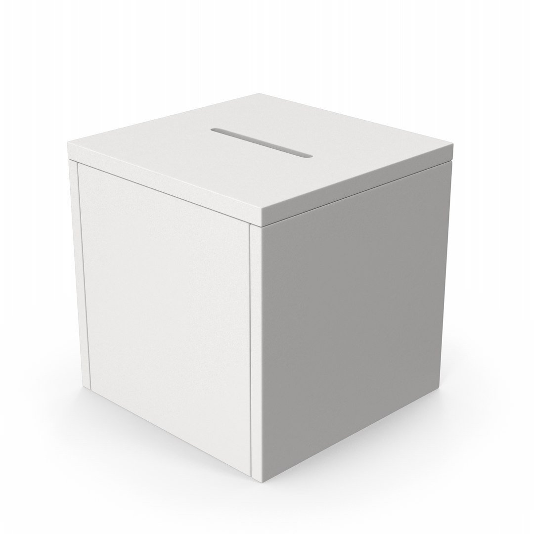 Ballot Box 3D model - TurboSquid 2175929