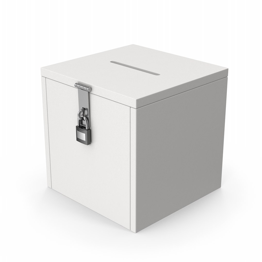 Ballot Box 3D model - TurboSquid 2175929