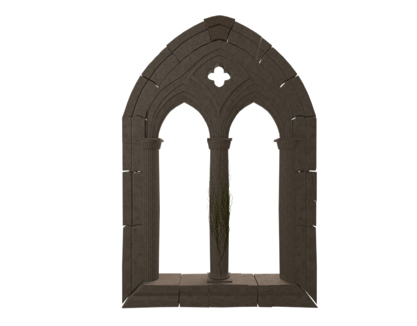 Medieval Window 3D Model - TurboSquid 1606015
