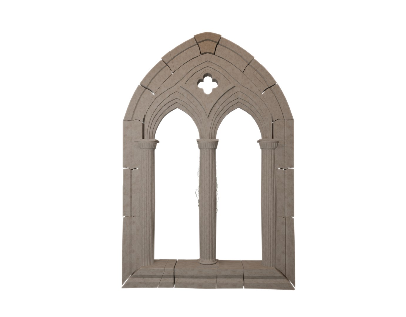Medieval Window 3D Model - TurboSquid 1606015
