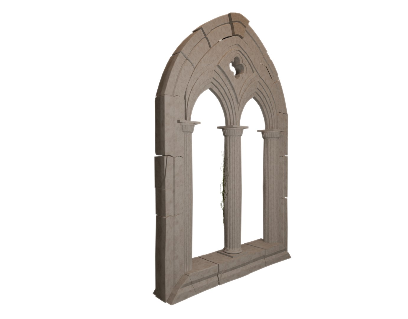 Medieval Window 3D Model - TurboSquid 1606015