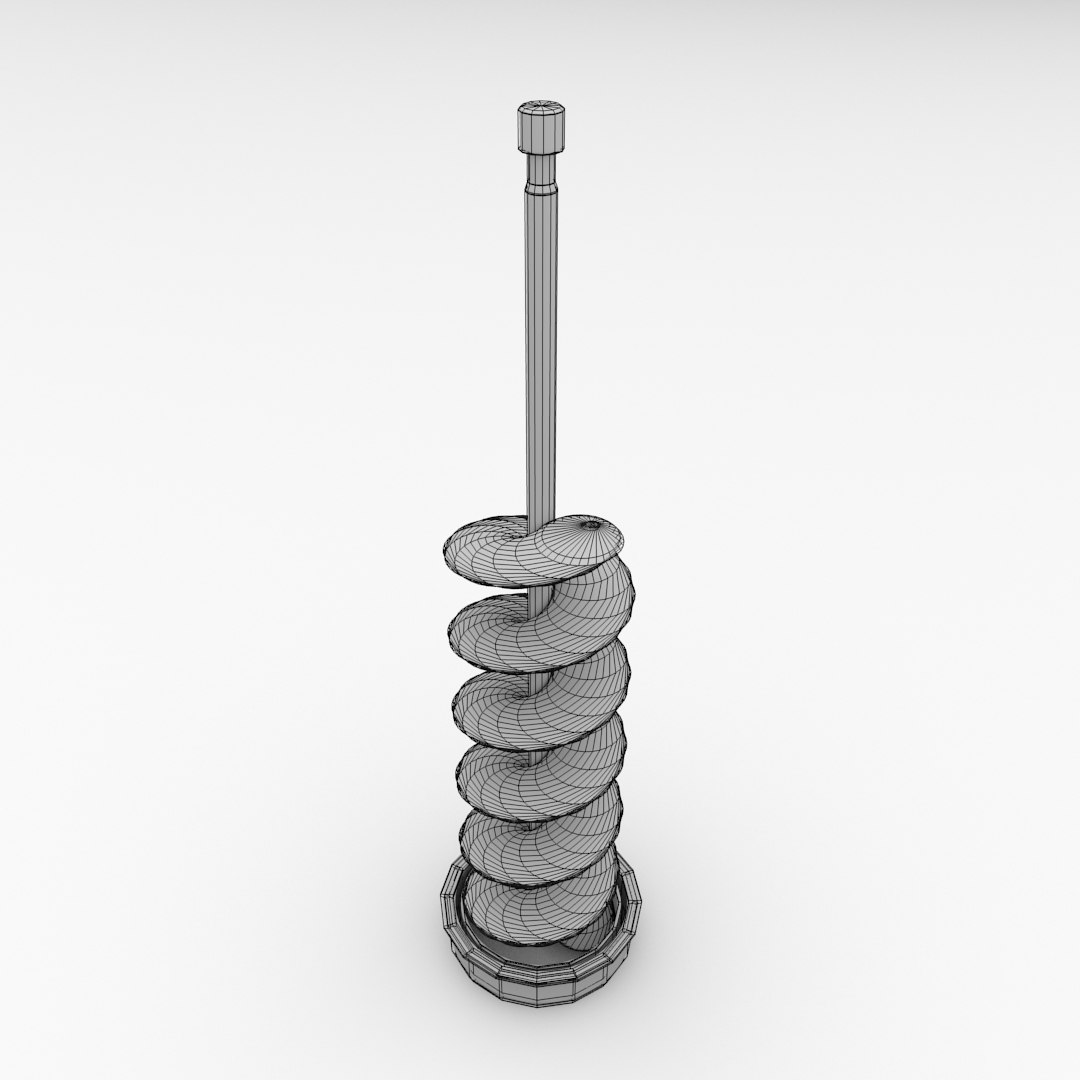 Ice Augers 3d Model