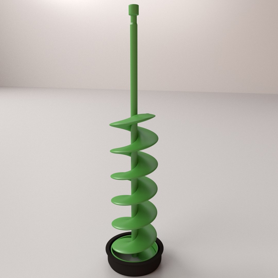 Ice Augers 3d Model