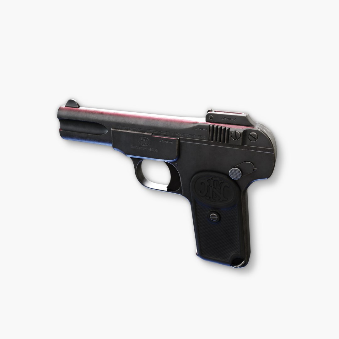 3D model FN Browning M1900 - TurboSquid 1984028