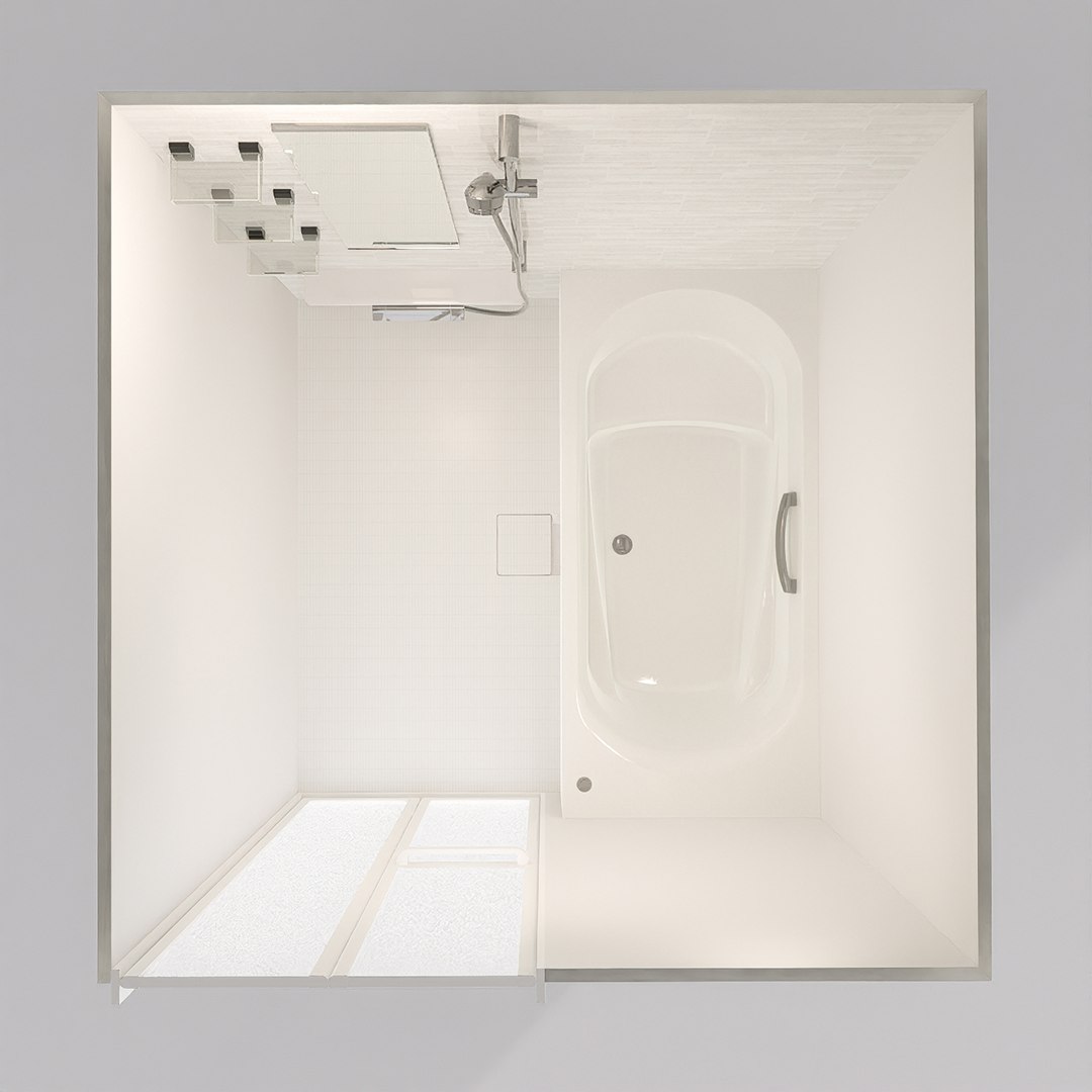 3D Japan UNIT BATHROOM 1616 Takara Standard Model - TurboSquid 2137429