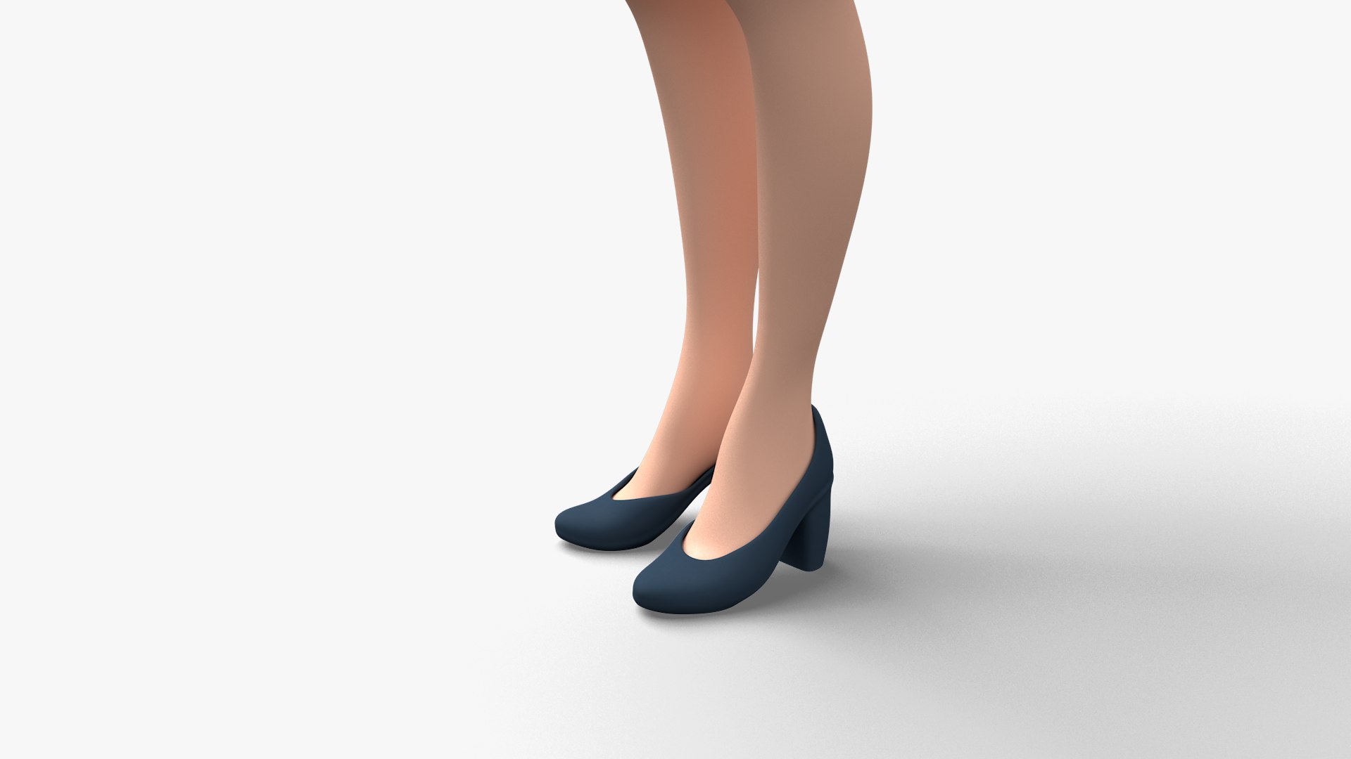 3D Model Cartoon Woman - TurboSquid 1646448