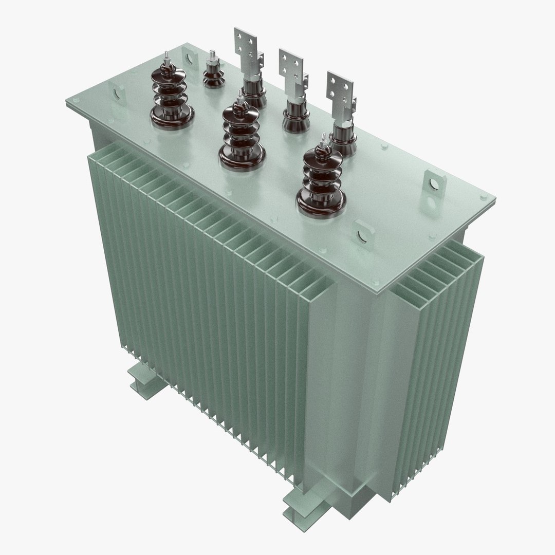 3d Electrical Transformer Model