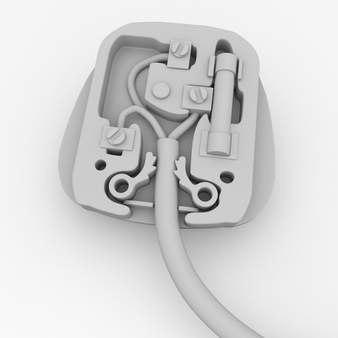 plug internal 3d 3ds
