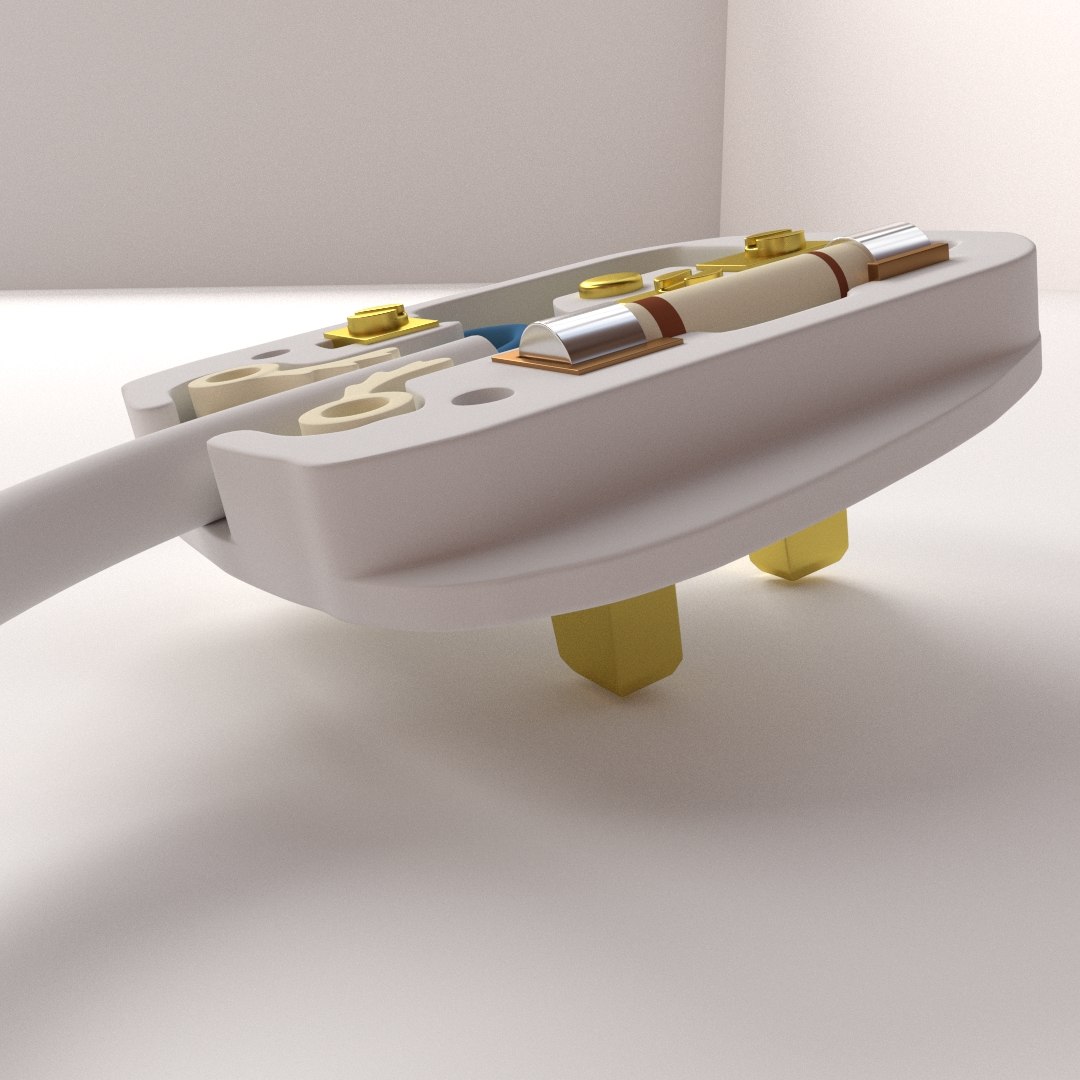 plug internal 3d 3ds