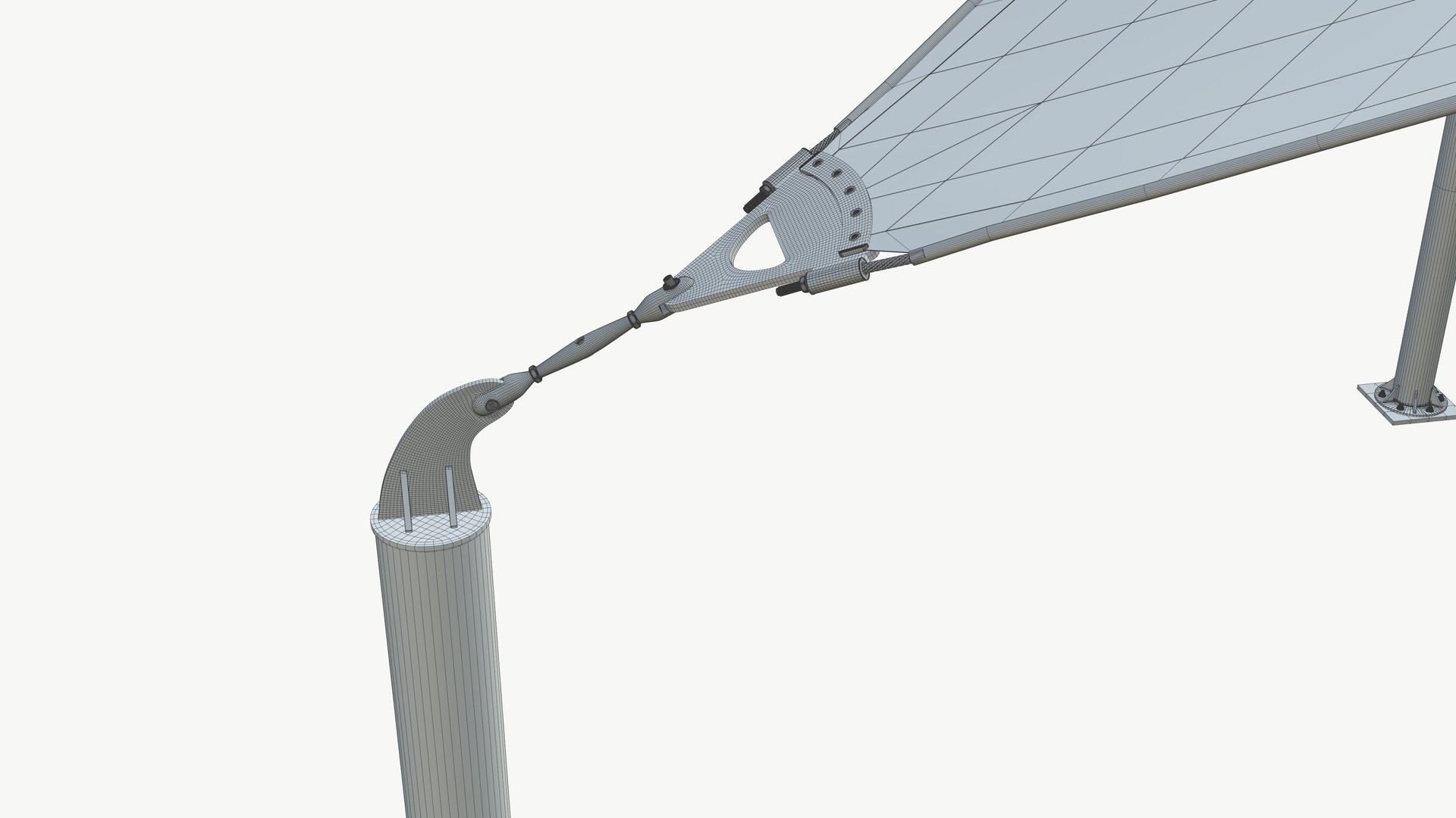 Tensile Structure Design 3D Model - TurboSquid 2152607