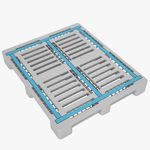plastic pallet 3d model
